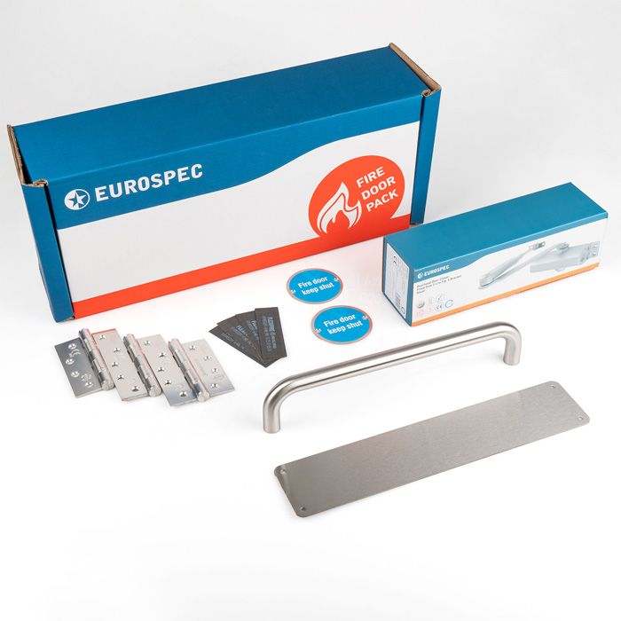 Eurospec Residential Fire Door Pack - Push/Pull